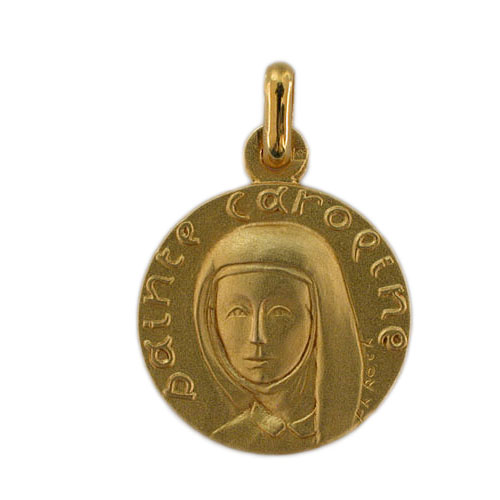 Médailles de Saint - Médaille Sainte Caroline - RV30-caroline/argt - La ...